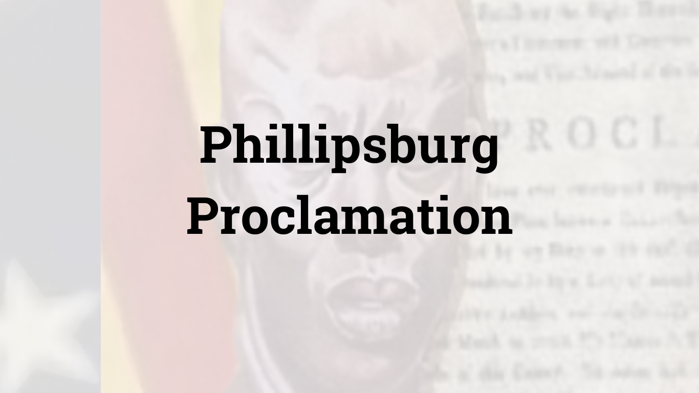 Phillipsburg Proclamation - Ida B. Wells Center on American ...