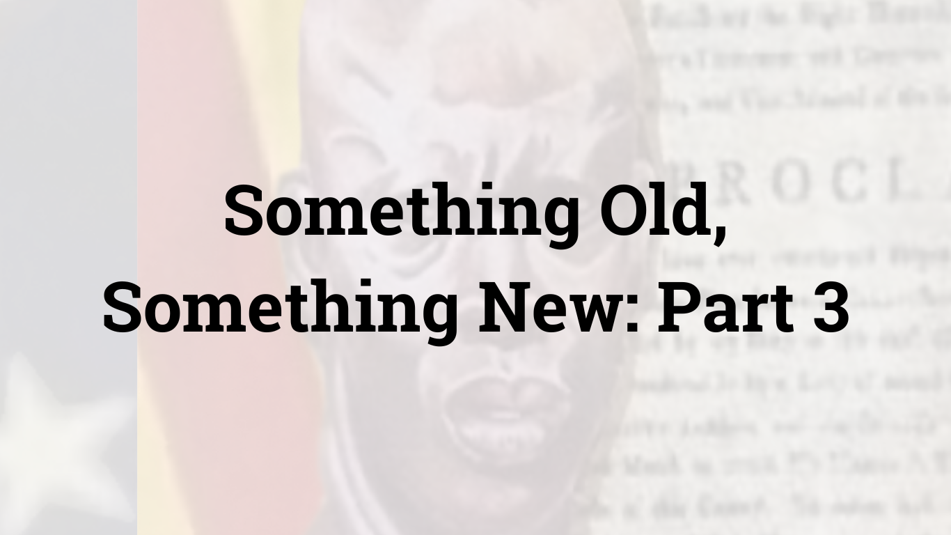 Something Old, Something New: Part 3 - Ida B. Wells Center on American ...